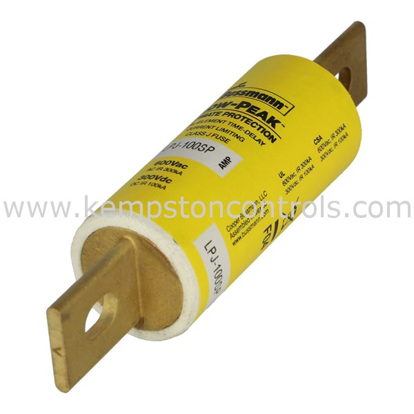 Bussmann LPJ-100SP BUSSMANN DUAL-ELEMENT, TIME-DELAY FUSE, 100A, 600V ...