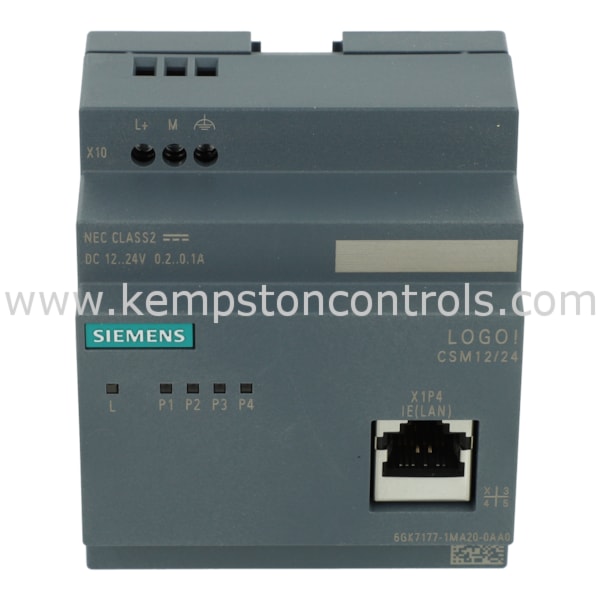 Siemens 6GK7177-1MA20-0AA0 SIEMENS CSM12/24 COMPACT SWITCH, 24VDC, LOGO ...