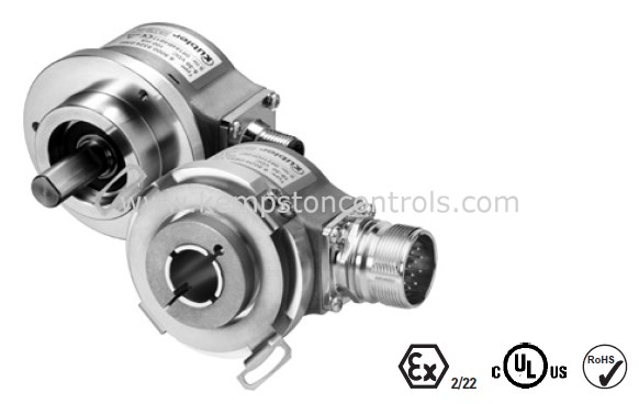 Kubler 8.5000.8558.0050 KUBLER ENCODER, CLAMPING FLANGE, 58MM, 12X20MM ...