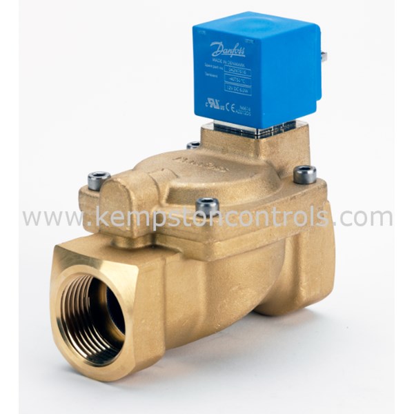 Danfoss 042U473232 DANFOSS SOLENOID VALVE EV220W, NC, CONNECTION TYPE G ...