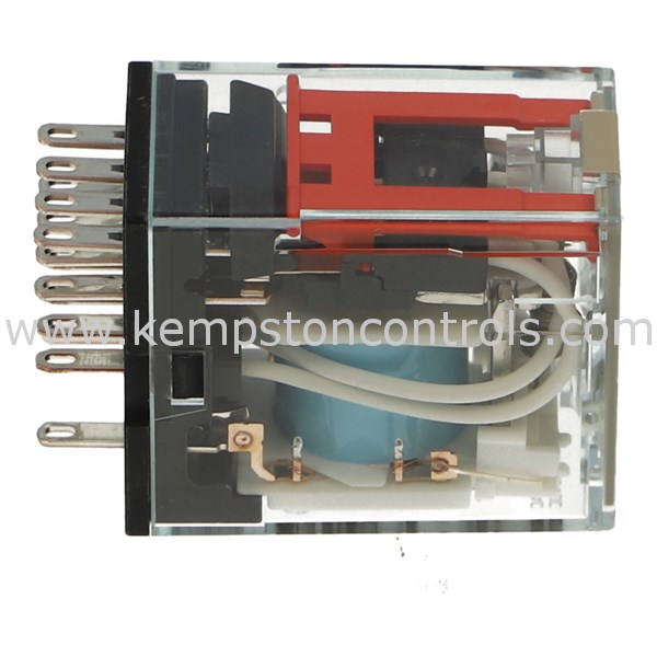 Omron MY4N 24DC (S) OMRON RELAY, PLUG-IN, 5A, 24VDC, 14 PIN, 4PDT, MECH & LED INDICATORS, LABEL ...