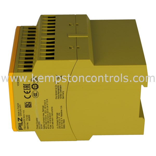Pilz PZE 9 24VDC 8n/o 1n/c PILZ CONTACT EXPANSION, 1/2 CHANNEL WIRING ...