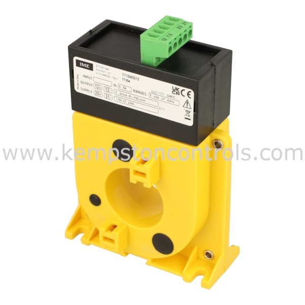 IME TT1BA5012 IME CURRENT TRANSDUCER 115VAC, Ø35MM, 0-20MA, | Kempston Controls