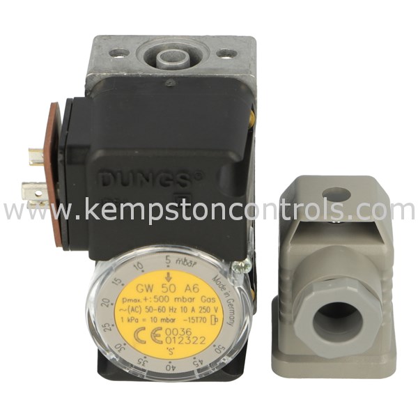 Dungs GW50A6AG-G3-MS9-V0VS3 FA-SE1P DUNGS GW 50 A6 GAS PRESSURE SWITCH RANGE 5-50 MBAR ...
