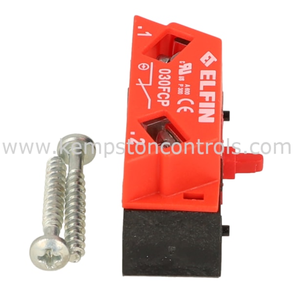 Elfin 030FCP ELFIN CONTACT ELEMENT NC RED 24VAC-10A 120VAC-6A -25 TO ...