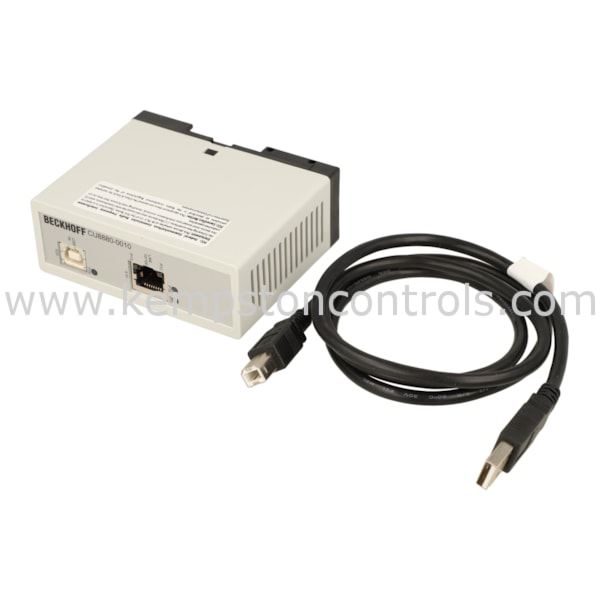 Beckhoff CU8880-0010 BECKHOFF ETHERNET CONTROLLER, WITH USB INPUT ...