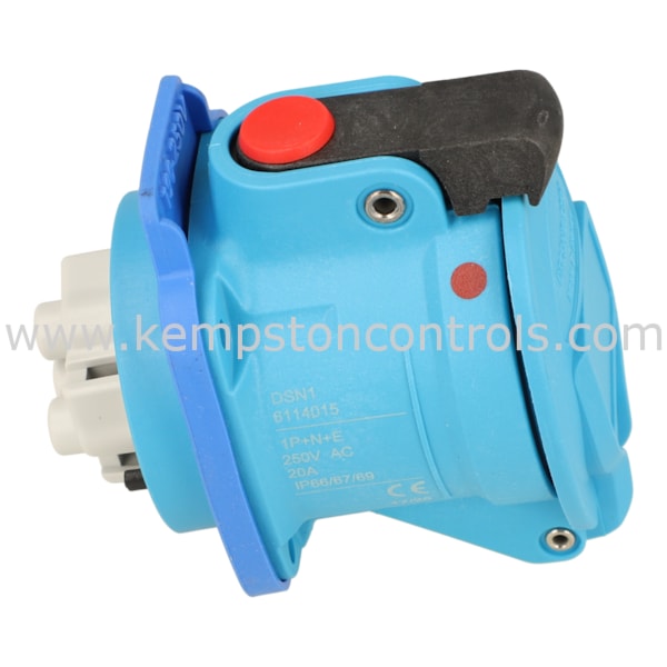 Marechal 6114015 MARACHEL SOCKET POLY BLUE, SIZE 1, IP66/67, 1P+N+E ...