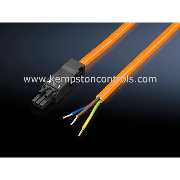 Rittal SZ 2500.500 CONNECTION CABLE, INFEED, 3POLE, W/SOCKET, W/O ...