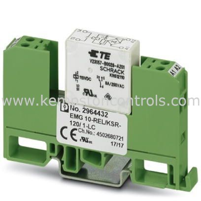 Phoenix 2964432 PHOENIX CONTACT RELAY MODULE, W/SOLDERED-IN MINIATURE ...