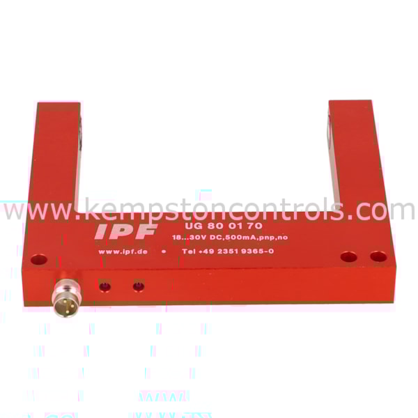 IPF Electronic UG800170 IPF ELECTRONIC ULTRSONIC SENSOR, FORK, FORK ...