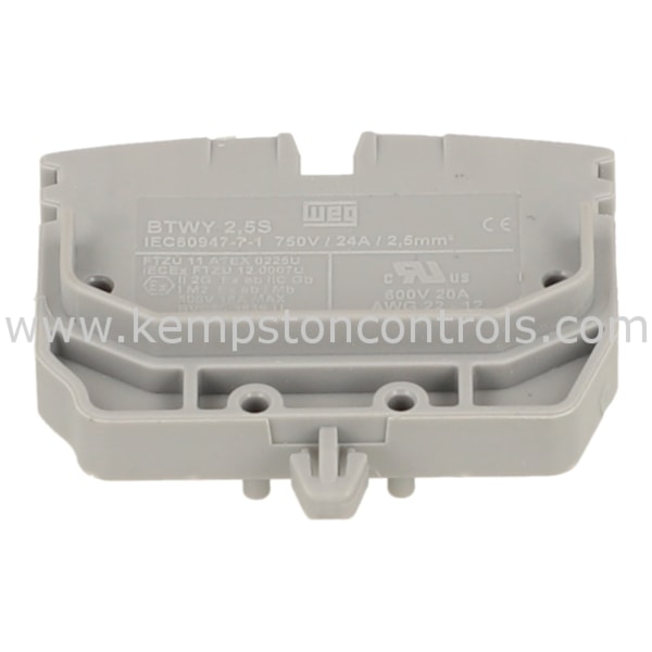 WEG 12603249 WEG TERMINAL BLOCK BTWY 2.5S, 2.5MM | Kempston Controls