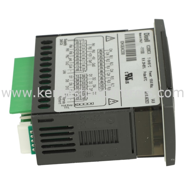 Dixell IC208CX DIXELL MULTIFUNCTION CONTROLLER, 12/24VAC/DC, 8 RELAY OUTPUTS, 1 OR 2 CIRCUITS UP ...