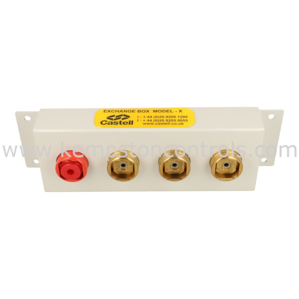 Castell X-FSB-H-1/3 CASTELL X EXCHANGE - BRASS HORIZONTAL MOUNT 1 KEY ...