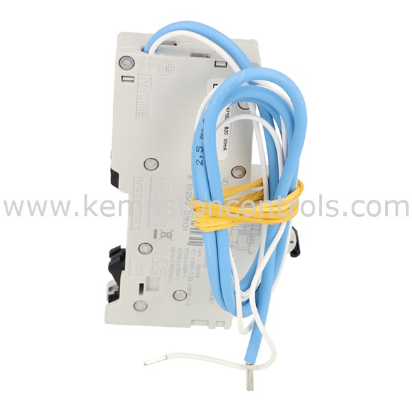 ABB 2CSR275051R1205 RESIDUAL CURRENT CIRCUIT BREAKER WITH RCBO, 10KA, 1P+N, B TYPE, 20A, 30MA ...