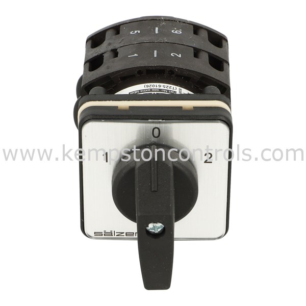 Salzer T225-61026-003M1 SALZER ROTARY CAM SWITCHES, 0/1/2 POSITIONS ...