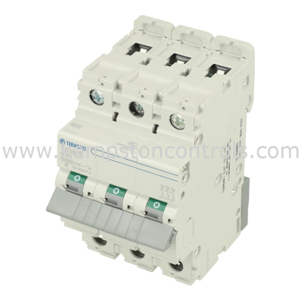 Terasaki TD3M15403C TERASAKI MCB, 40A, 3 POLE, 10KA/15KA, TYPE C, 3M | Kempston Controls