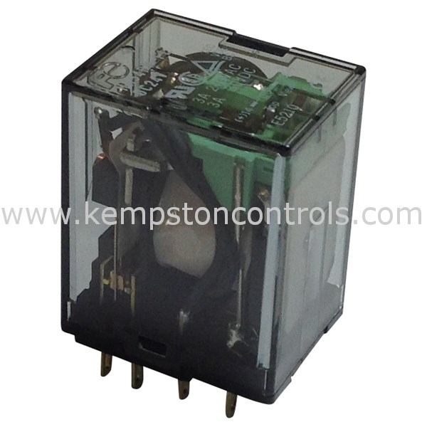 Fuji HH54PW-FL/24 HH54PW-FL DC24V RELAY 4 POLE PLUG IN TYPE WITH SURGE SUPPRESSION AND INDICATOR ...