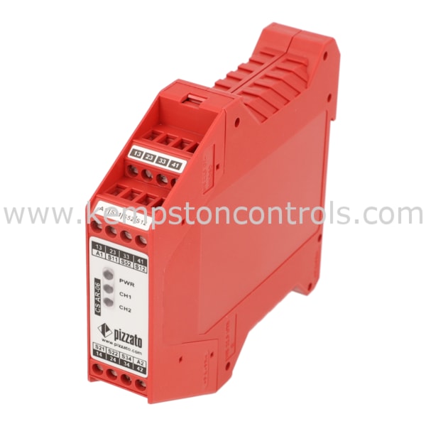 Pizzato CS AR-06V024 PIZZATO DIN RAIL MOUNTED CATEGORY 4 SAFETY RELAY ...