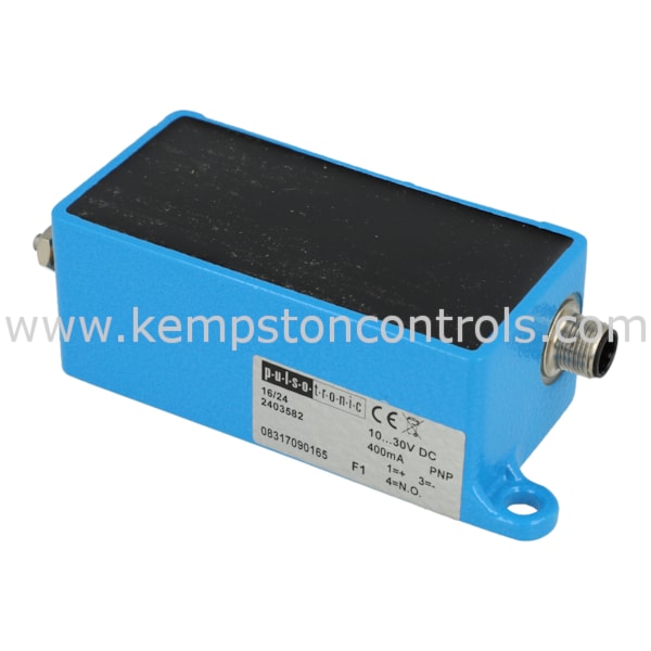 Pulsotronic KJ70-Q100AN-DPS-V2-F1 PULSOTRONIC INDUCTIVE SENSOR, 70MM RANGE, NON-SHIELDED, DC PNP ...