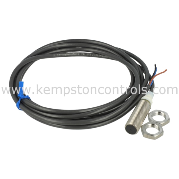 Omron E2A-S12KS04-WP-C1 2M OMRON PROXIMITY SENSOR, INDUCTIVE, STAINLESS STEEL | Kempston Controls