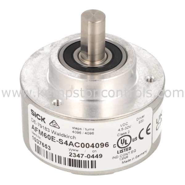Sick AFM60E-S4AC004096 ABSOLUTE ENCODER, 4096 STEPS PER REVOLUTION, 12 ...