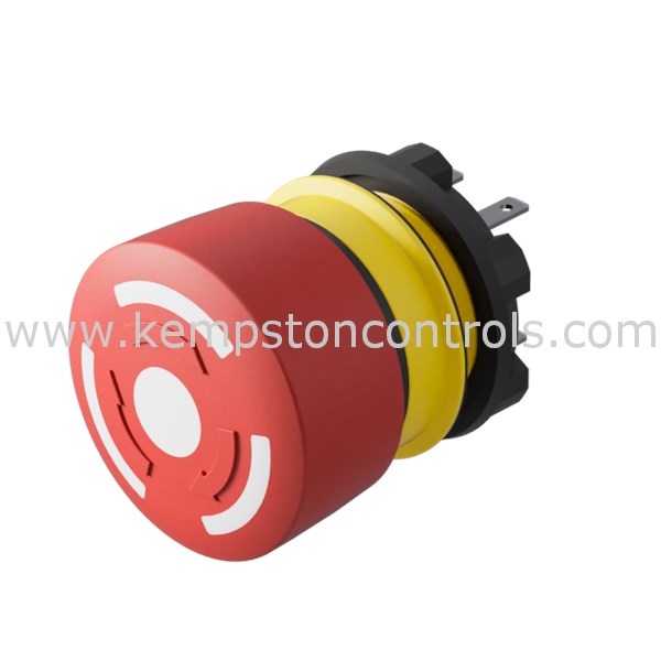 EAO 84-5040.0020 EMERGENCY-STOP SWITCH, 22.5MM, MUSHROOM, PLASTIC, RED ...