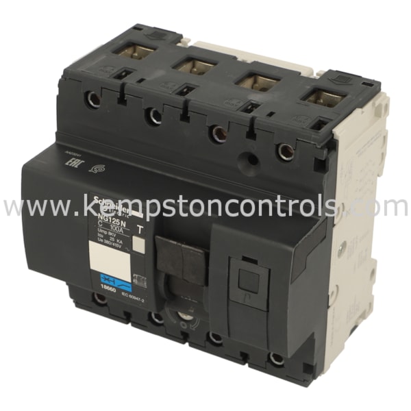 Schneider 18660 SCHNEIDER ELECTRIC MINIATURE CIRCUIT BREAKER, NG125N ...