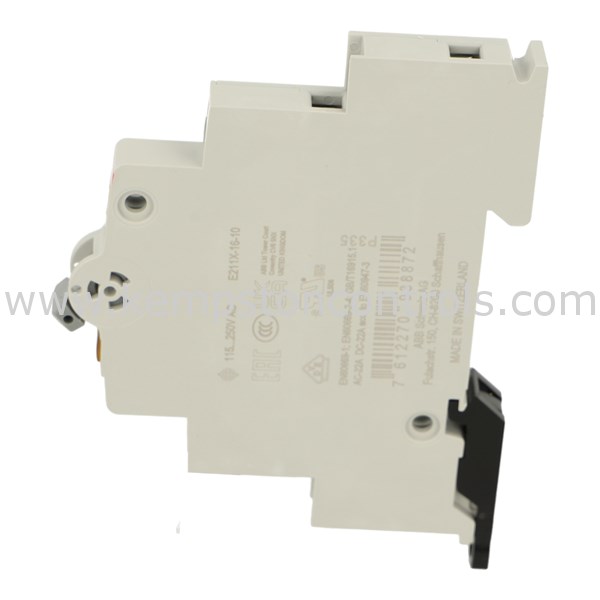 ABB 2CCA703100R0001 ABB MINITURE CIRCUIT BREAKER, ON/OFF SWITCH, YELLOW ...