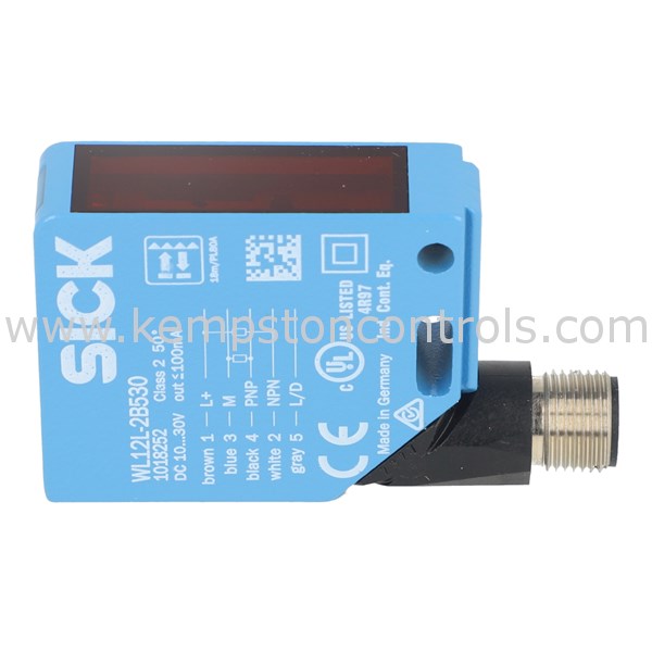 Sick WL12L-2B530 SICK PHOTOELECTRIC SENSOR, RETROREFLECTIVE, 18M RANGE ...
