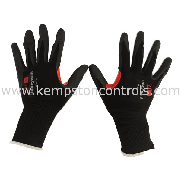 Honeywell Safety 21-1518B/10 CORESHIELD GLOVES, 18 GAUGE, A1/A, SIZE 10, NITRILE, BOX OF 10 ...