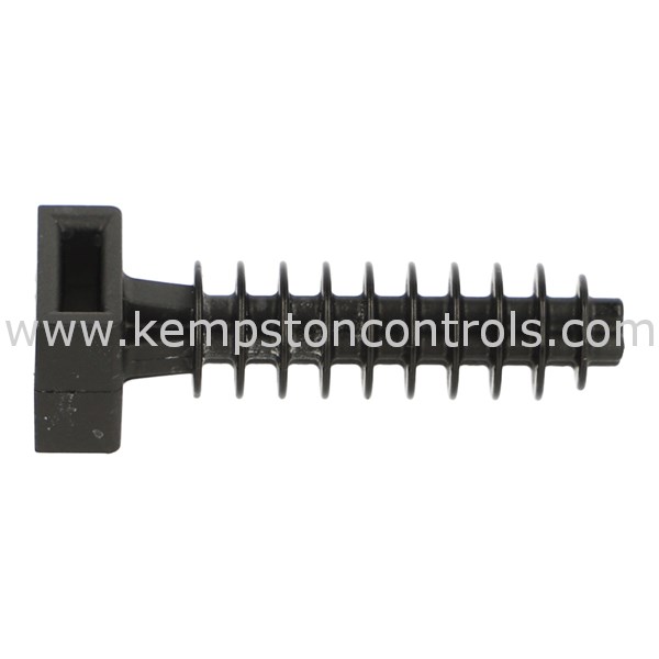 KTEC Accessories BLACK MASONRY MOUNT CABLE TIE BASE, PACK OF 100, 8MM ...