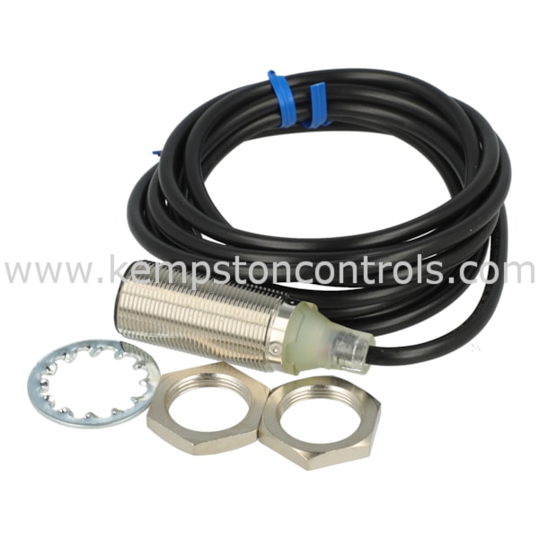 Omron E2B-M18KS08-WP-B1 OMRON INDUCTIVE SENSOR, M18, 8MM RANGE FLUSH, PNP NO, 2M CABLE, SHORT ...