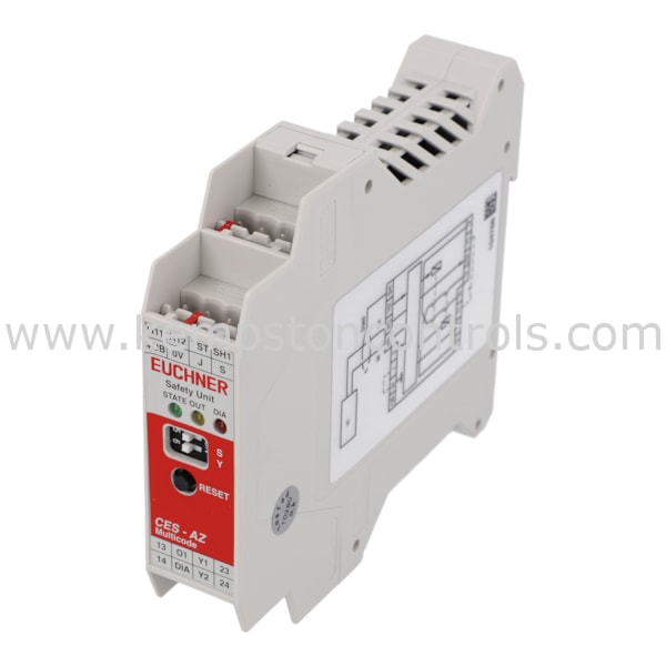 Euchner 105139 EUCHNER EVALUATION UNIT FOR 1 READ HEAD, 2 SAFETY ...