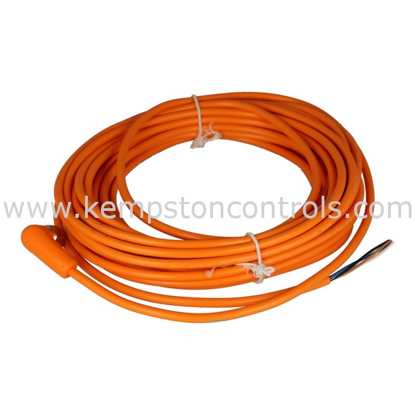 IFM EVT005 IFM CONNECTOR CABLE, M12, 4 PIN, FEMALE, ANGLED, 10M ORANGE ...