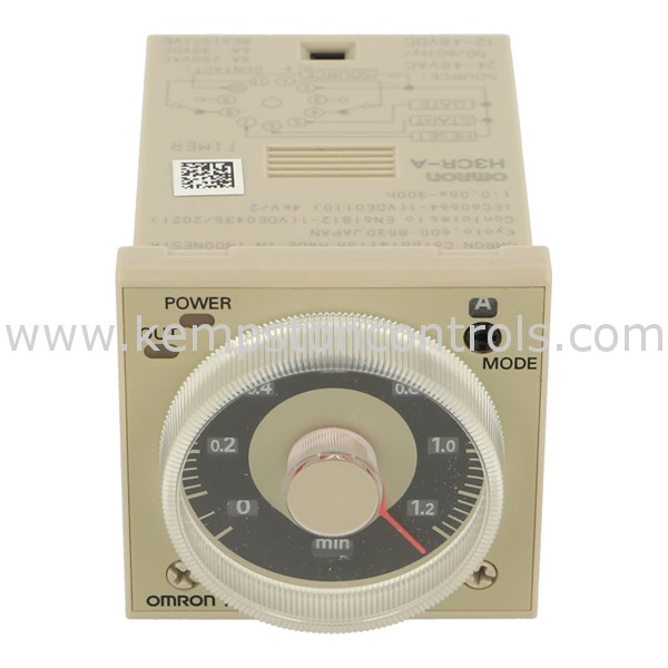 Omron H3CR-A AC24-48/DC12-48 OMRON TIMER, PLUG-IN, 11-PIN, DIN 48X48MM, MULTIFUNCTION, 0.05S ...