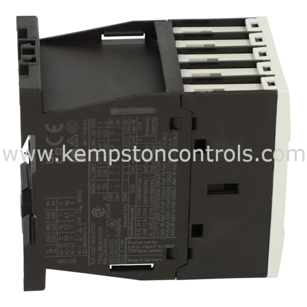 Eaton DILM12-01(24V50/60HZ) EATON CONTACTOR, 3 POLE, 380 V 400 V 5.5 KW ...