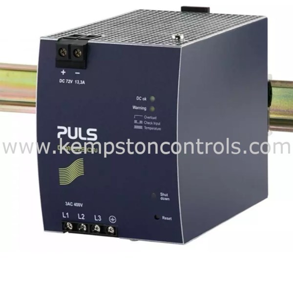 Puls XT40.721 PULS POWER SUPPLY, 13.3A, 72VDC, 960W, I/P 400VAC ...