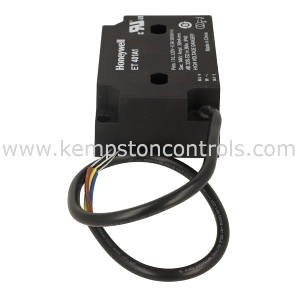 Honeywell ICT ET401A1/U HONEYWELL ICT IGNITION TRANSFORMER, 110V, UL ...