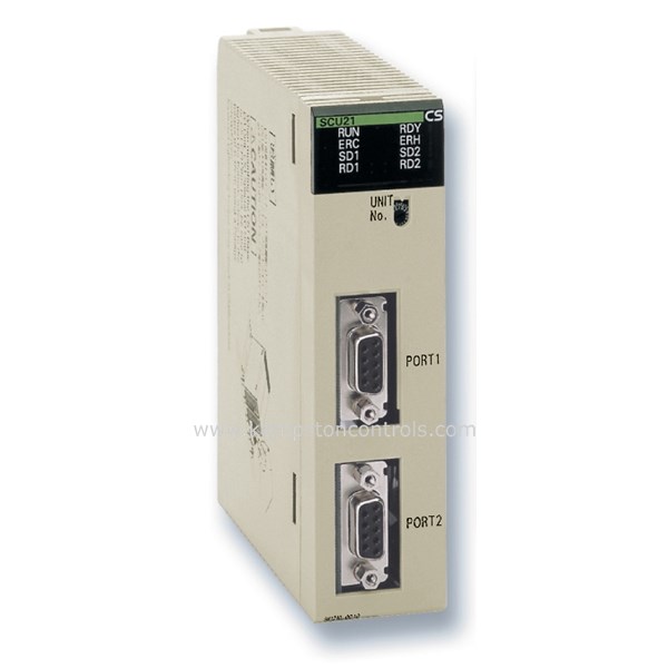 Omron CS1W-SCU21-V1 SERIAL COMMUNICATIONS UNIT, 2 X RS232 PORTS ...
