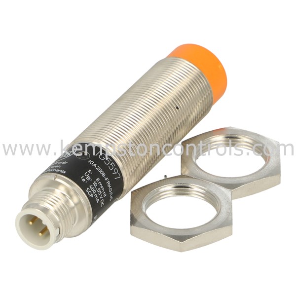 IFM IG5597 IFM INDUCTIVE SENSOR, 8MM RANGE, 10-55VDC, NON-FLUSH ...
