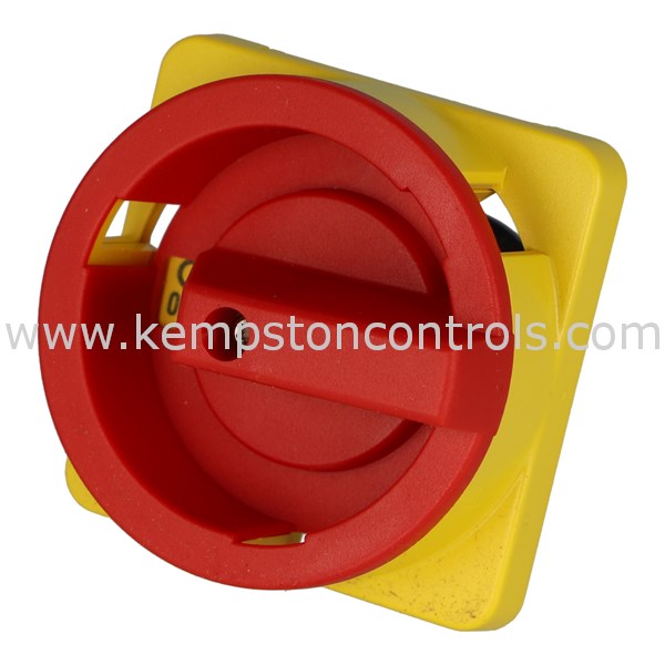 IMO H69-0001 IMO ISOLATOR ROTARY HANDLE, 64X64MM, RED/YELLOW | Kempston ...
