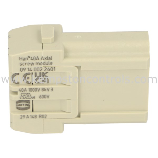 HARTING 09140022601 HARTING HAN 40A AXIAL MODULE, AXIAL SCREW ...