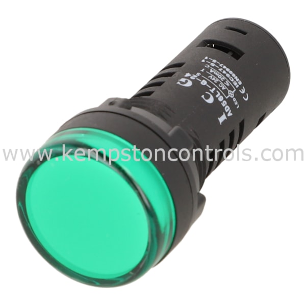 Other AD56LT-G24VAC GREEN LED PILOT LAMP, WITH LAMP TEST, 22MM FIXING ...