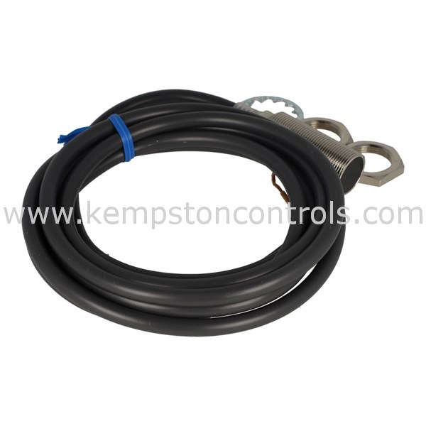 Omron E2E-X5Y1 2M OMRON PROXIMITY SENSOR, 5MM RANGE, INDUCTIVE, M18, SHIELDED, AC, 2-WIRE, NO ...