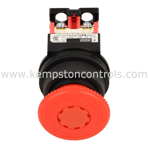 Fuji AR30V2R-02R FUJI PUSHBUTTON E-STOP PUSH-LOCK TURN-RESET (40MM DIA ...