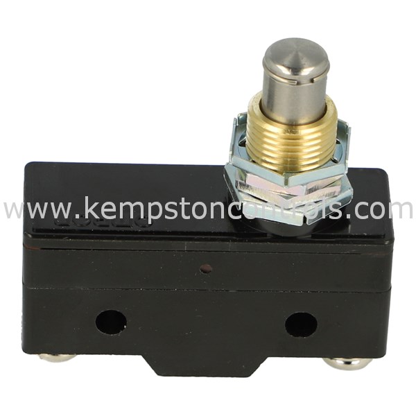 Omron Z-15GQ-B OMRON BASIC SWITCH, SNAP ACTION, PANEL MOUNT, PLUNGER, SPDT, 15A | Kempston Controls