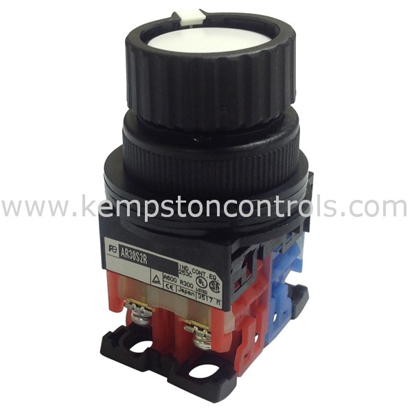 Fuji AR30S2R-22WZB PUSHBUTTON WITH SELECTOR RING (2 POSITION) 2NO+2NC ...