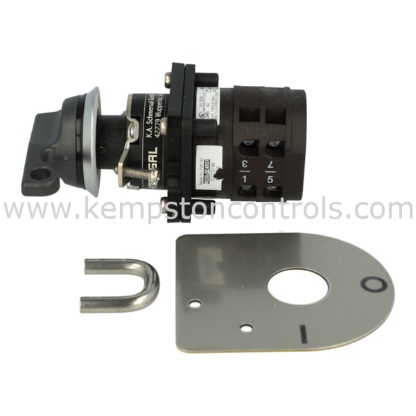 Schmersal NHS16/4-POL SCHMERSAL MAIN SWITCH WITH BLACK TOGGLE, 16A ...