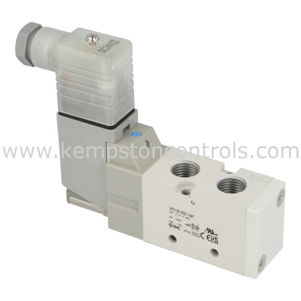 SMC VF3130-5DZ1-02F SMC VF3000, 5 PORT SOLENOID VALVE W/RECTIFIER | Kempston Controls