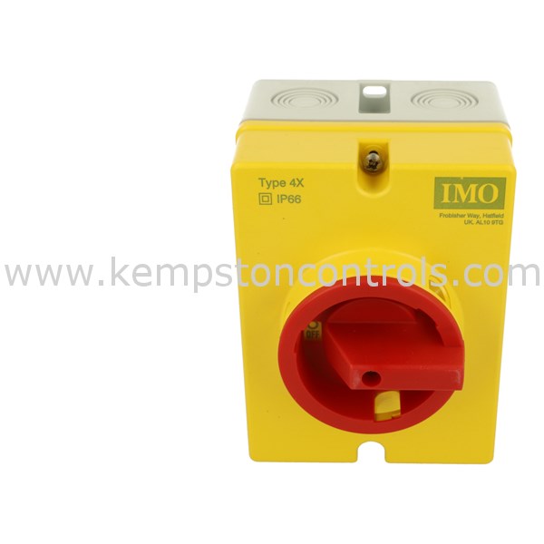 IMO PE69-4020 IMO ISOLATOR, 20A, 4 POLES, RATING @ 400V AC21 (7.5KW ...
